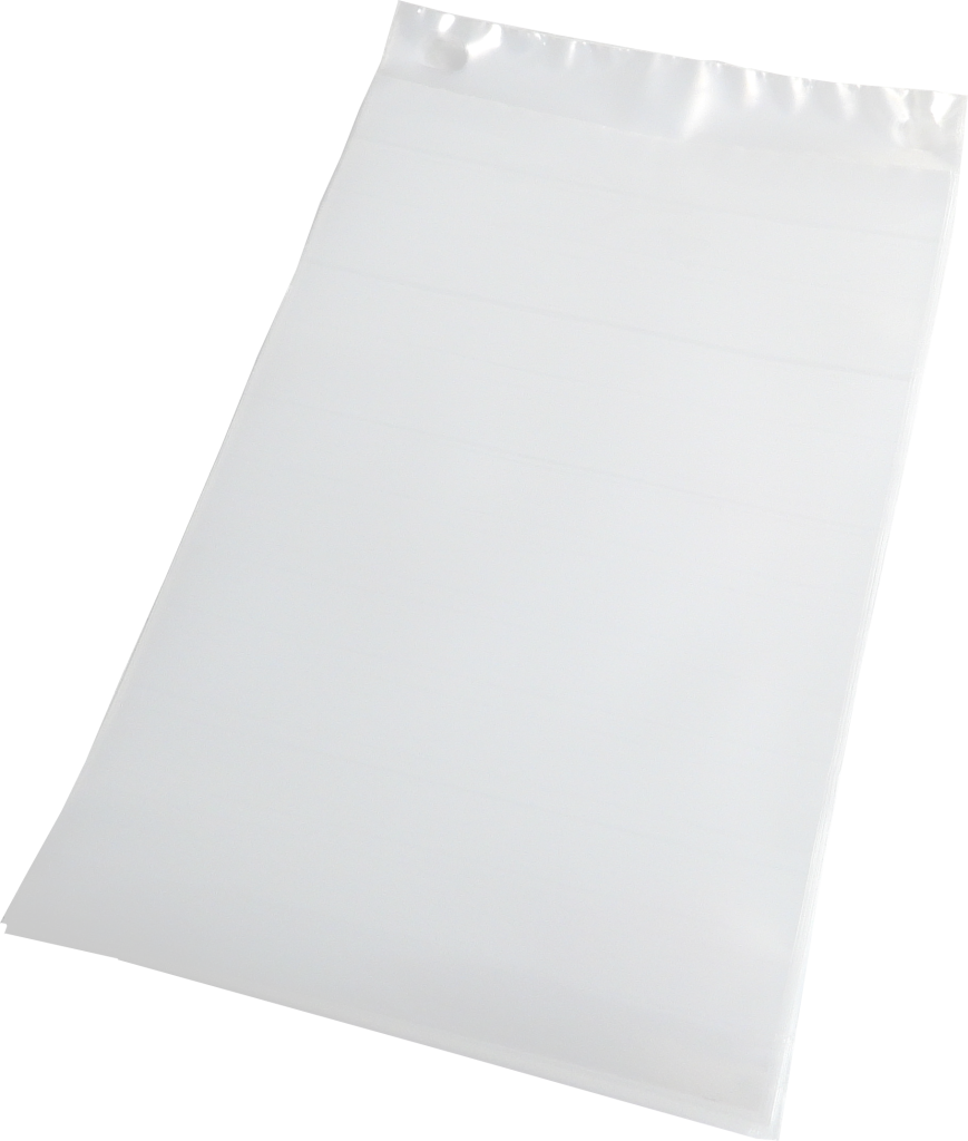 Bag PE, top blocked - 200 x 350+20B x 0,03 mm - SeaPack Online store